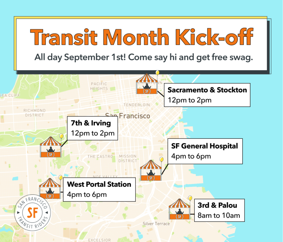 Transit Month Kick-Off! - San Francisco Transit Riders